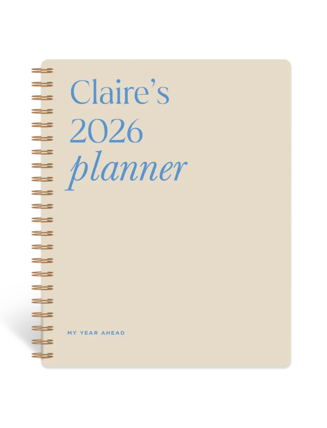 Personalized 2026 Planners